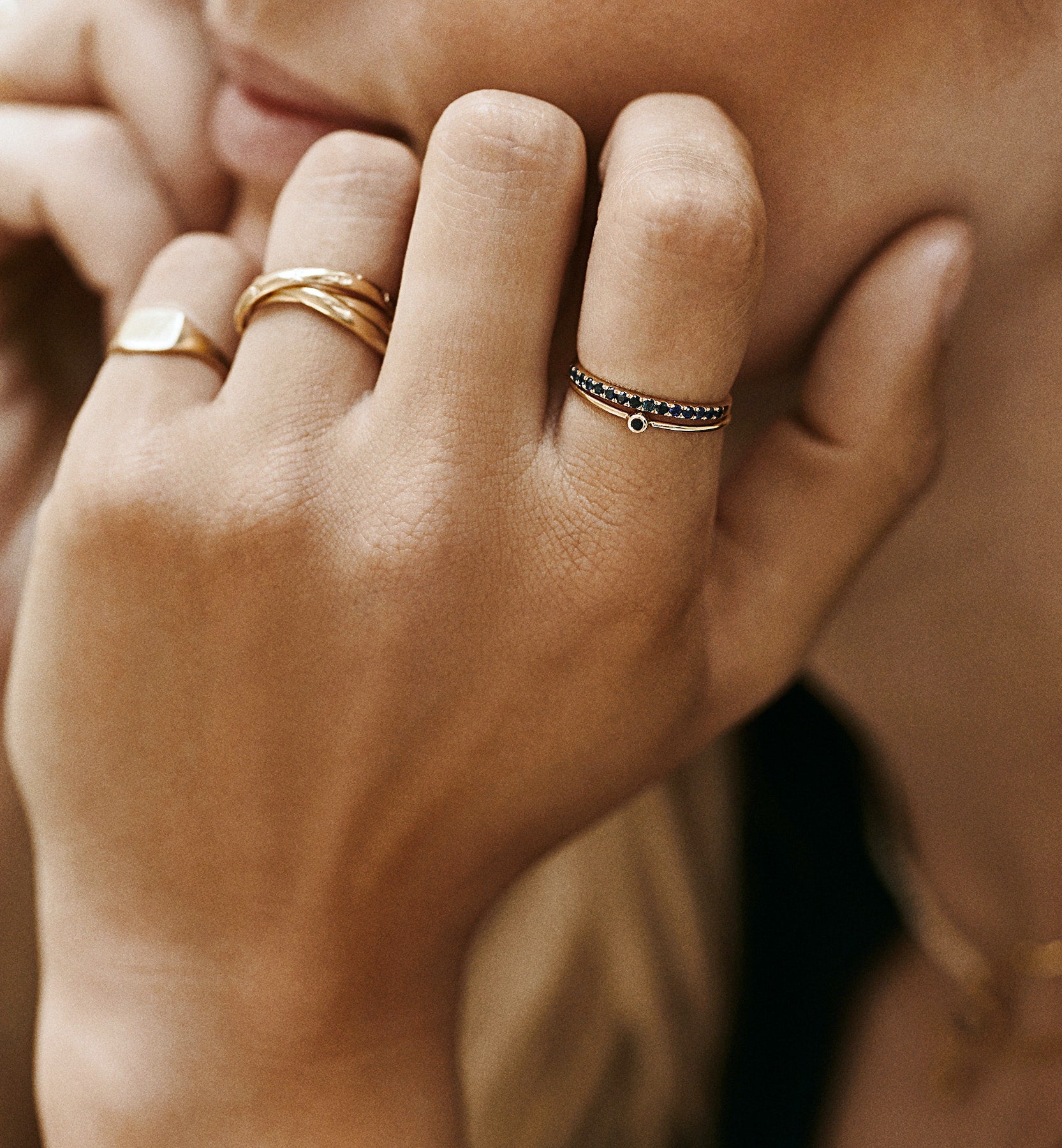 Anna nina birthstone ring store