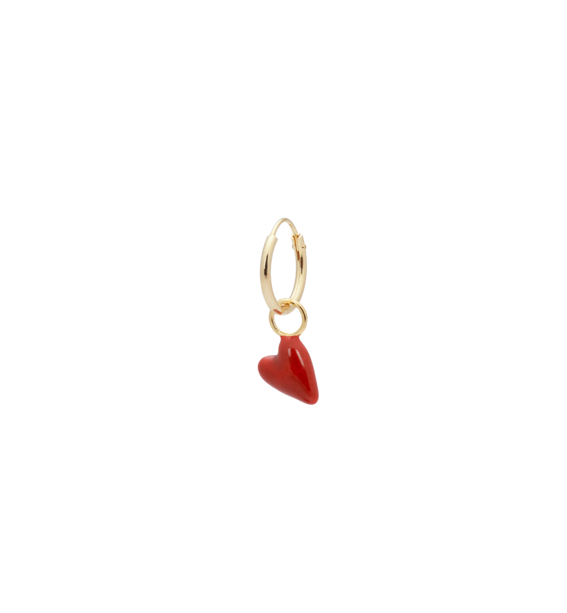 Single Heart Beat Ring Earring | Jewellery | Anna + Nina