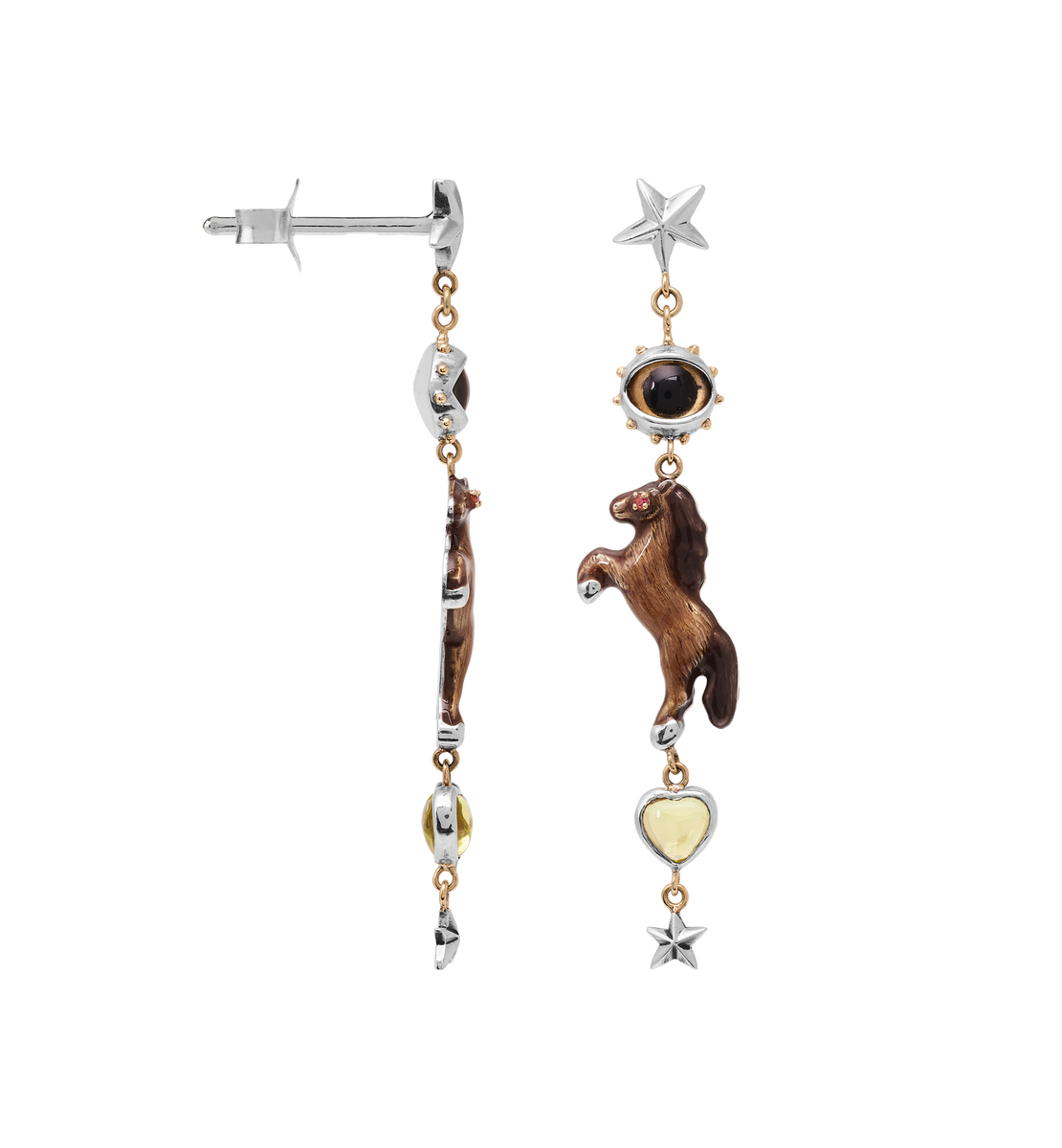 Single Freyja Spell Stud | Jewellery | Anna + Nina