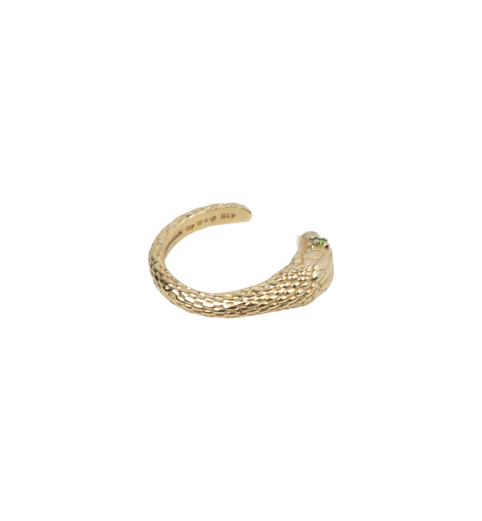 Whispering Serpent Ear Cuff 9K | Jewellery | Anna + Nina