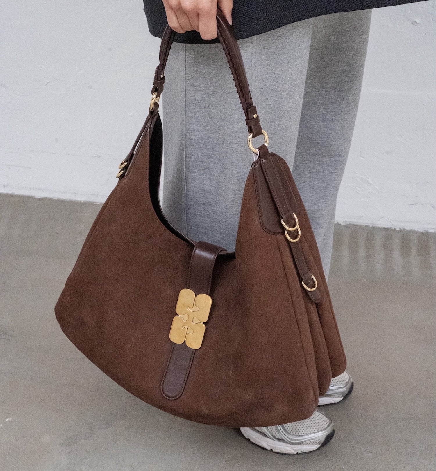 GANNI Kat Large Suede | Clothing | Anna + Nina